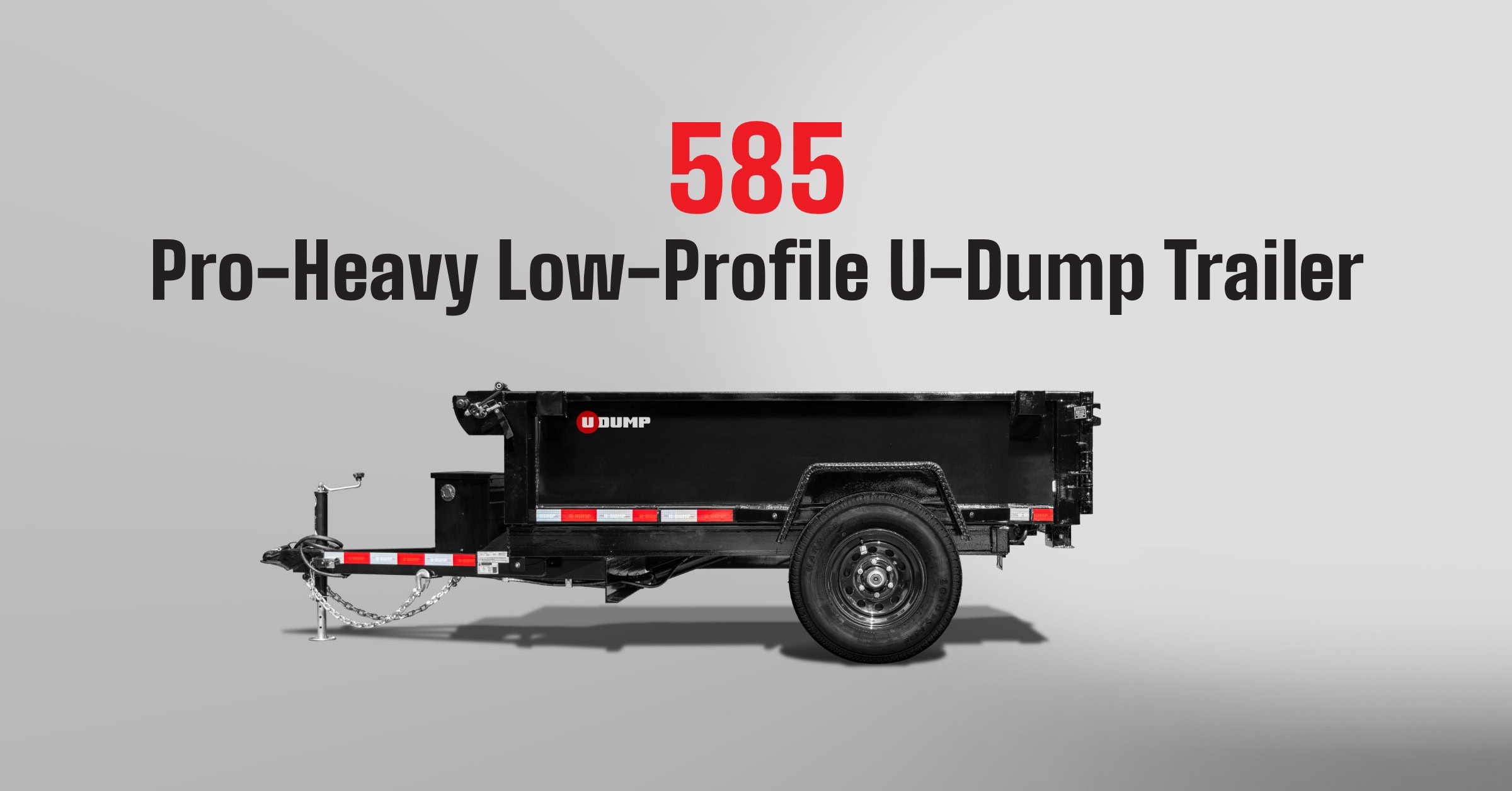U-Dump Pro-Heavy Low-Profile Dump Trailers | Durable & Reliable