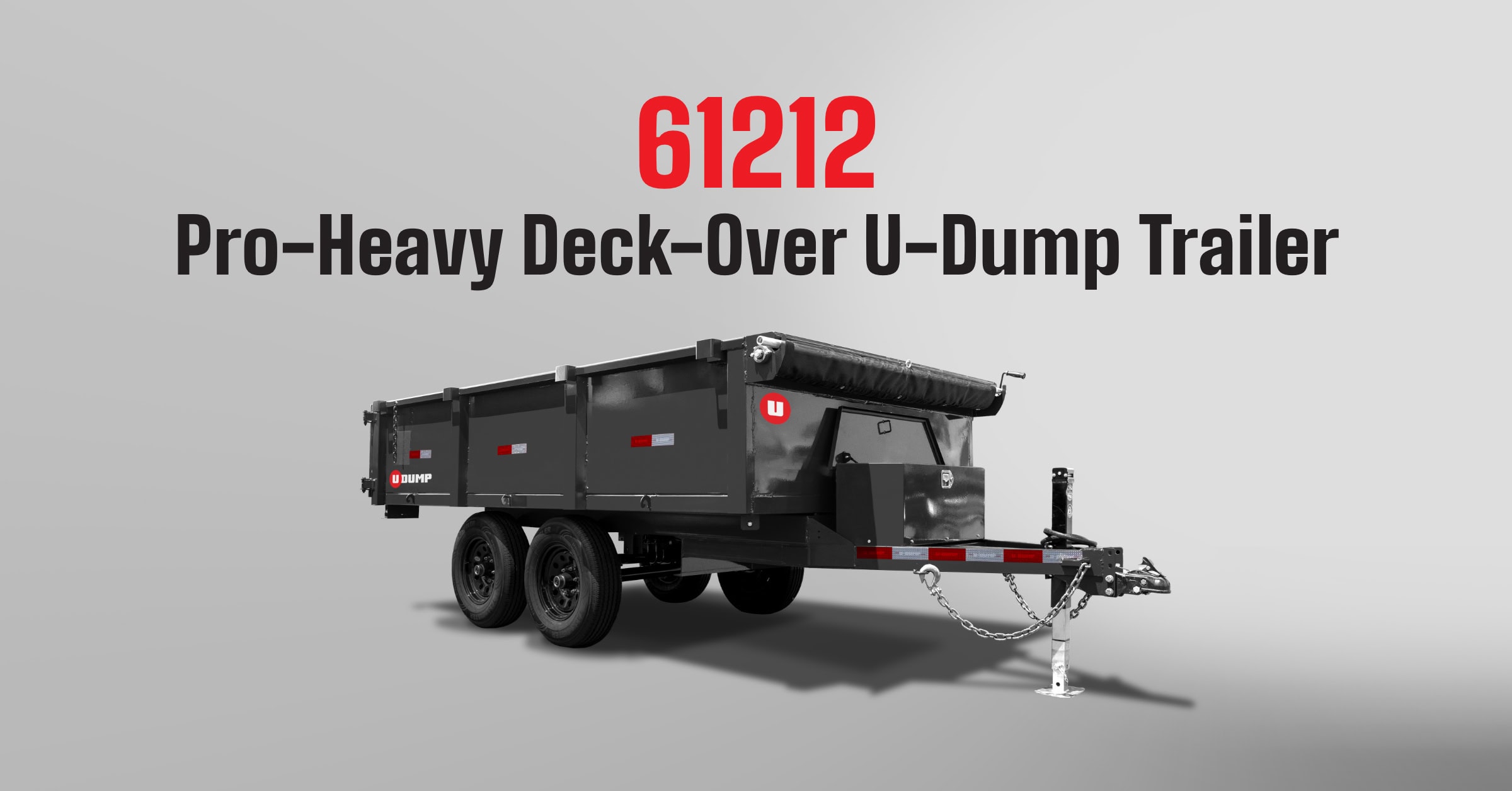 U-Dump Pro-Heavy Deck-Over Dump Trailers | High-Capacity & Rugged